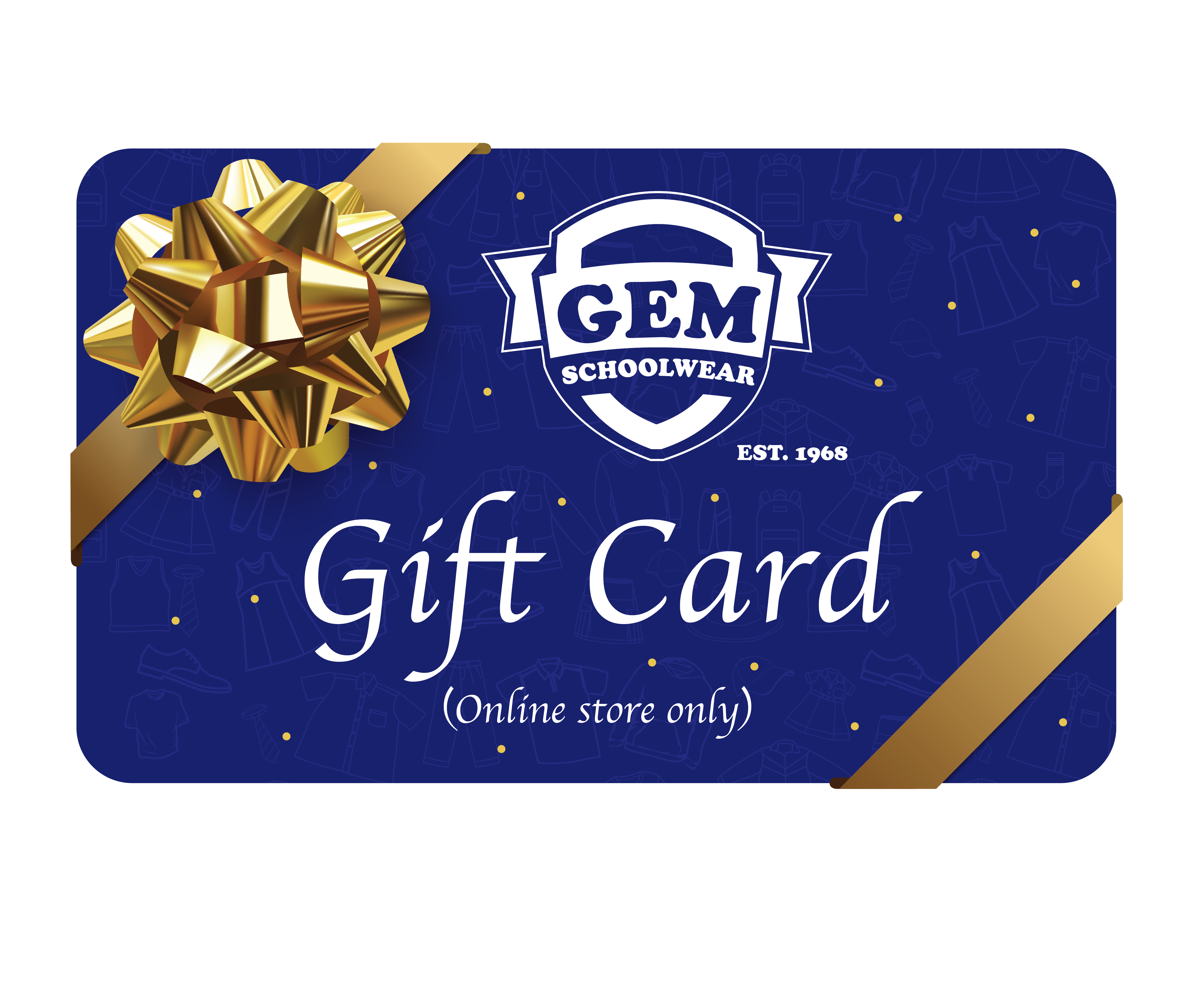 Gift Cards – Gem Schoolwear