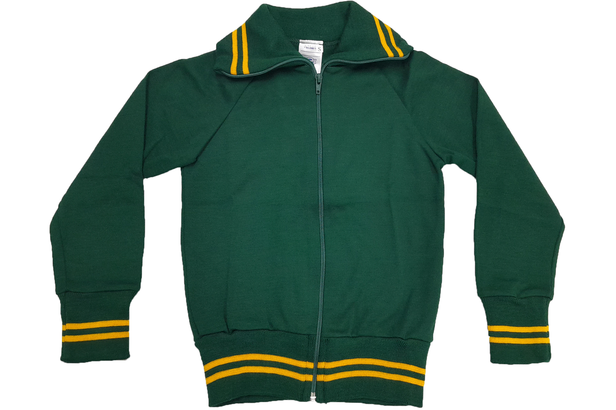 Woolen Tracksuit Set - Bottle Green/Gold (PDR) – Gem Schoolwear
