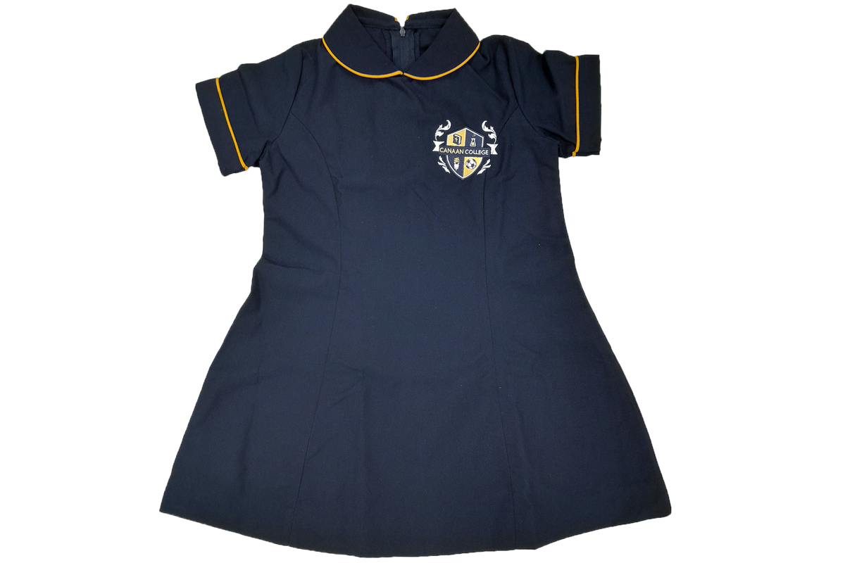 Plain Emb Dress - Canaan College – Gem Schoolwear