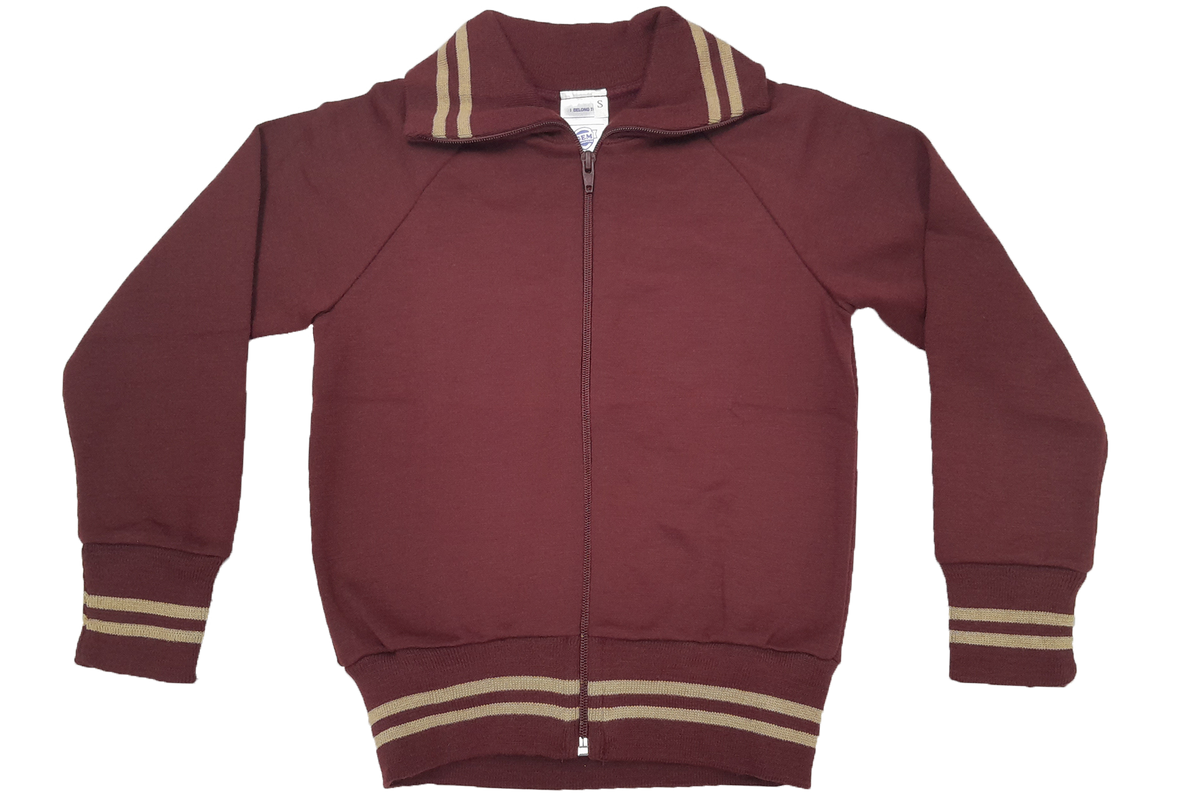 Woolen Tracksuit Set - Maroon/Beige (PDR) – Gem Schoolwear