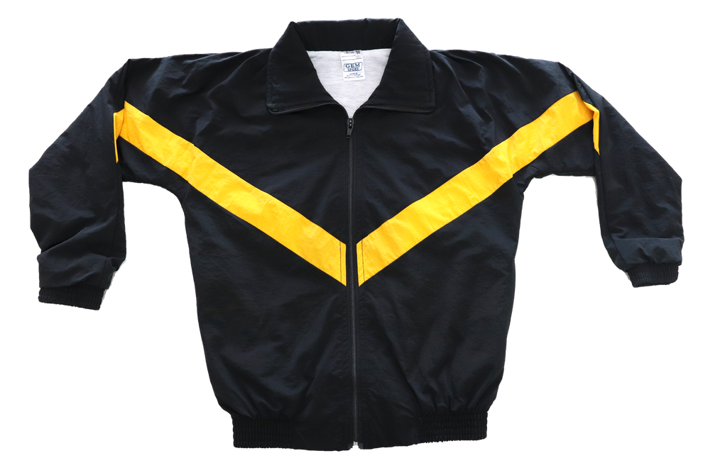 Taslon Tracksuit Set Plain - Black/Gold – Gem Schoolwear