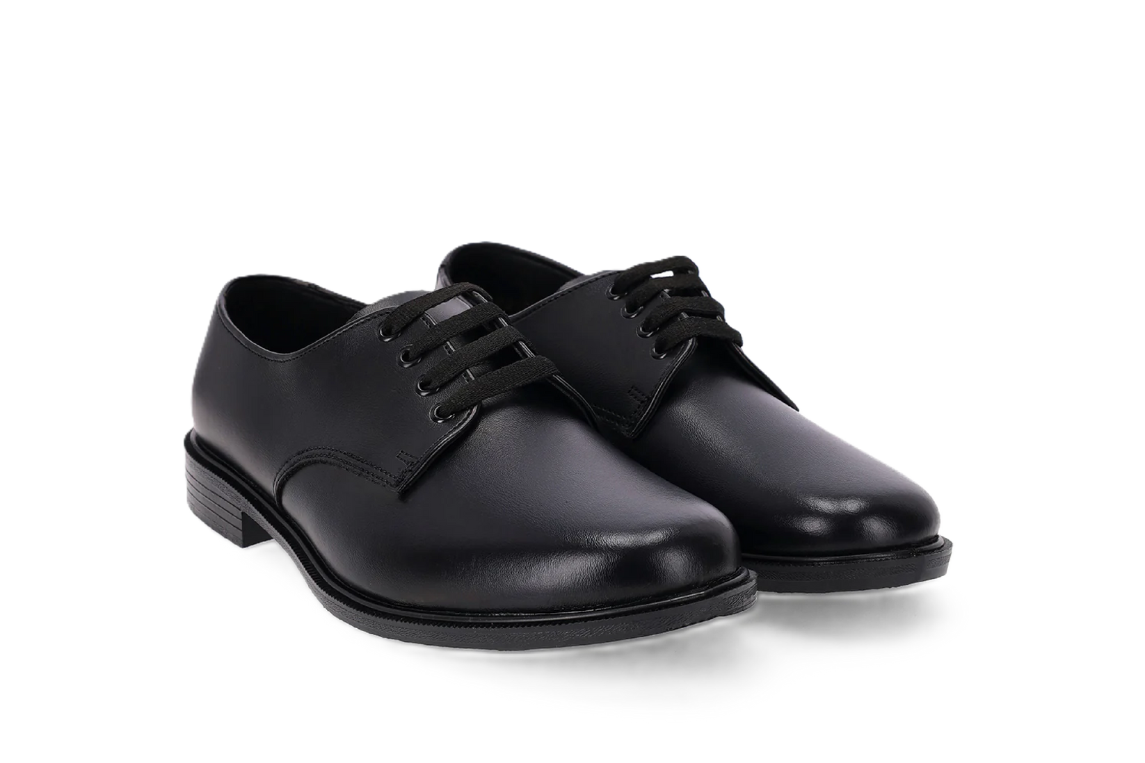 Toughees Hank Lace Up School Shoes - Black – Gem Schoolwear