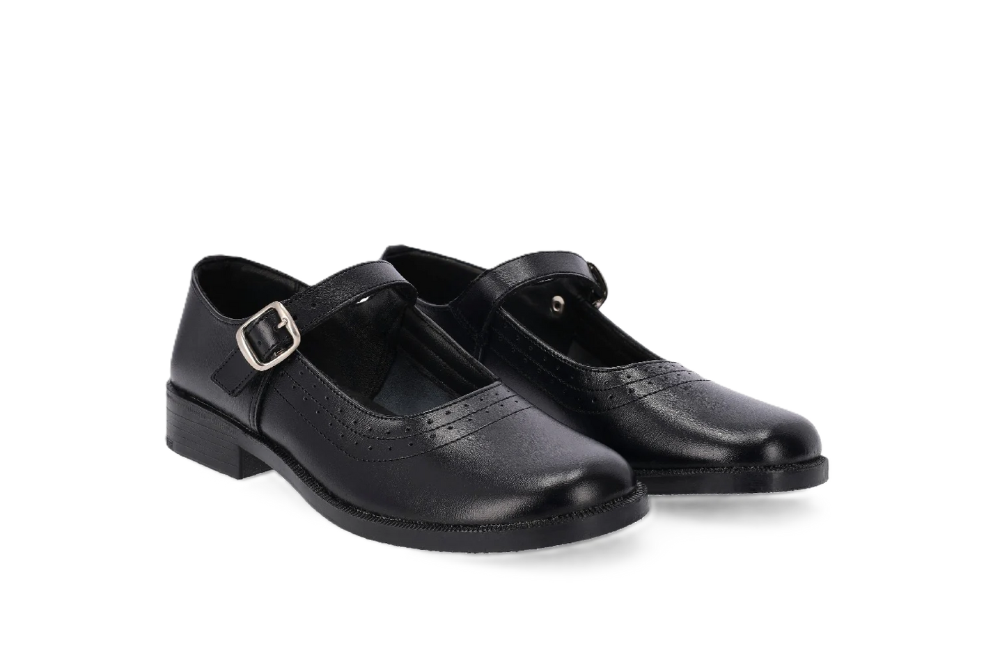 Toughees Pearl Barover School Shoes - Black – Gem Schoolwear