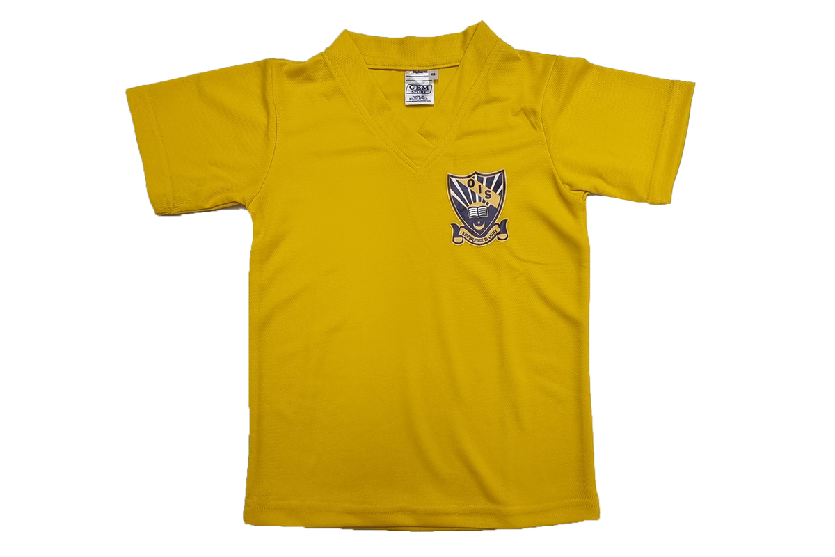 T-Shirt Printed - Orient - Yellow Grade RR/R – Gem Schoolwear