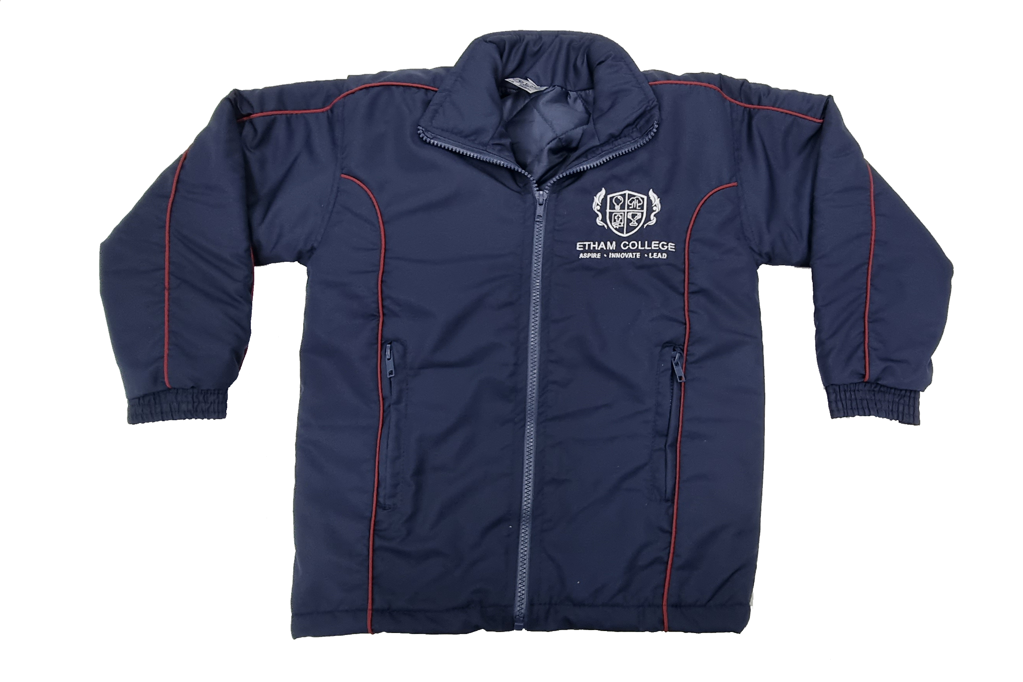 Padded Jacket Embroidered - Etham – Gem Schoolwear