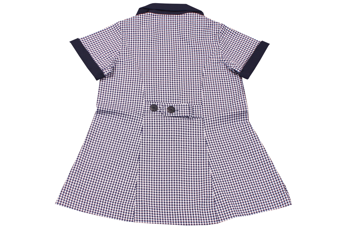 Check Emb Dress - Overport SRS – Gem Schoolwear