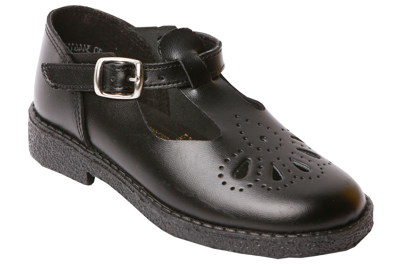 Toughees Betty Tear Drop School Shoes - Black – Gem Schoolwear